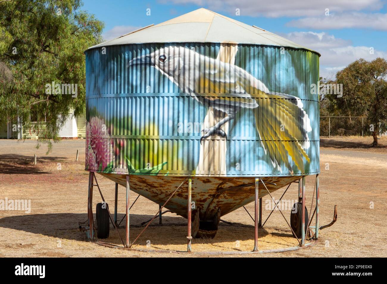 Mallee silo art hi-res stock photography and images - Alamy
