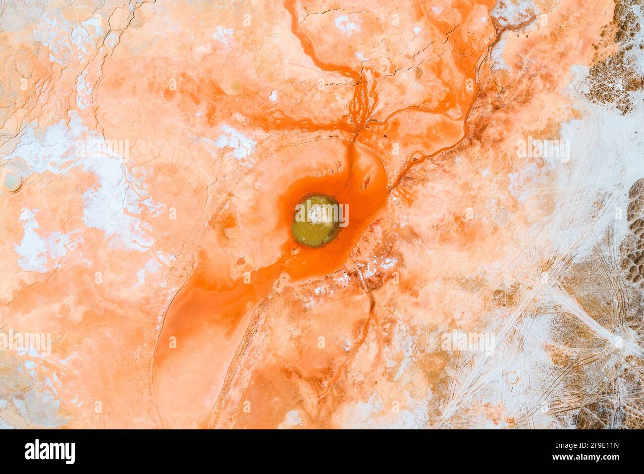 Aerial photography of spring in the wilderness Stock Photo - Alamy