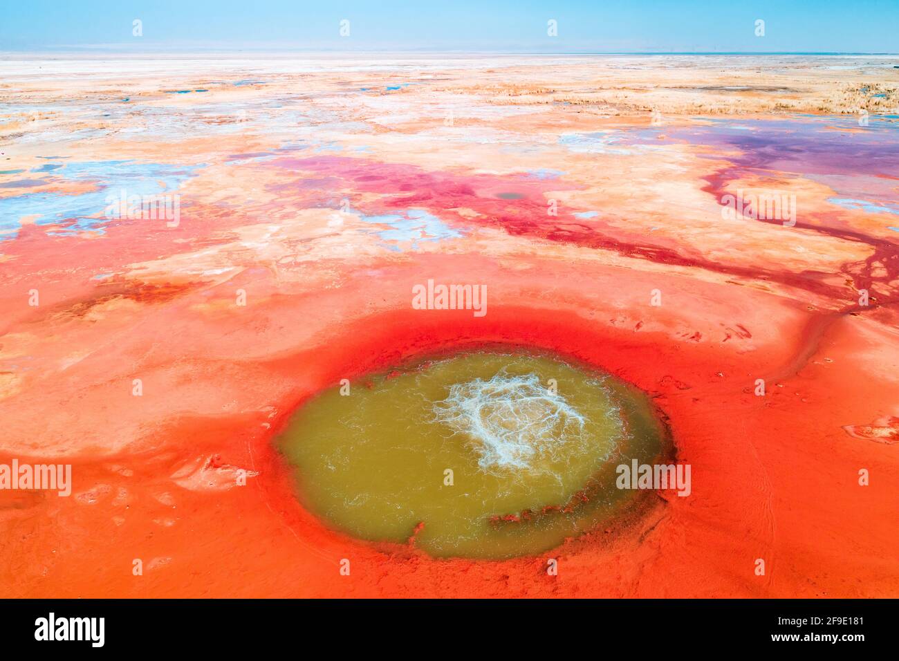 Aerial photography of spring in the wilderness Stock Photo - Alamy