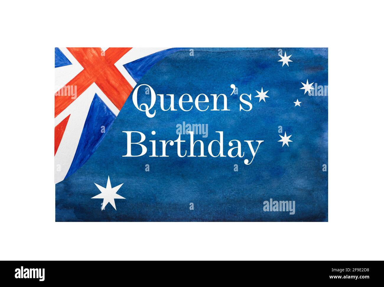 Queen elizabeth birthday card Cut Out Stock Images & Pictures - Alamy