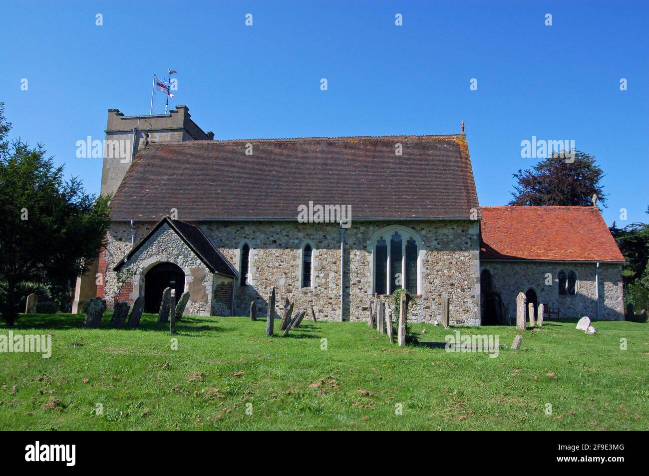 A view of Church of Saint Mary, Selborne, Hampshire Stock Photo - Alamy