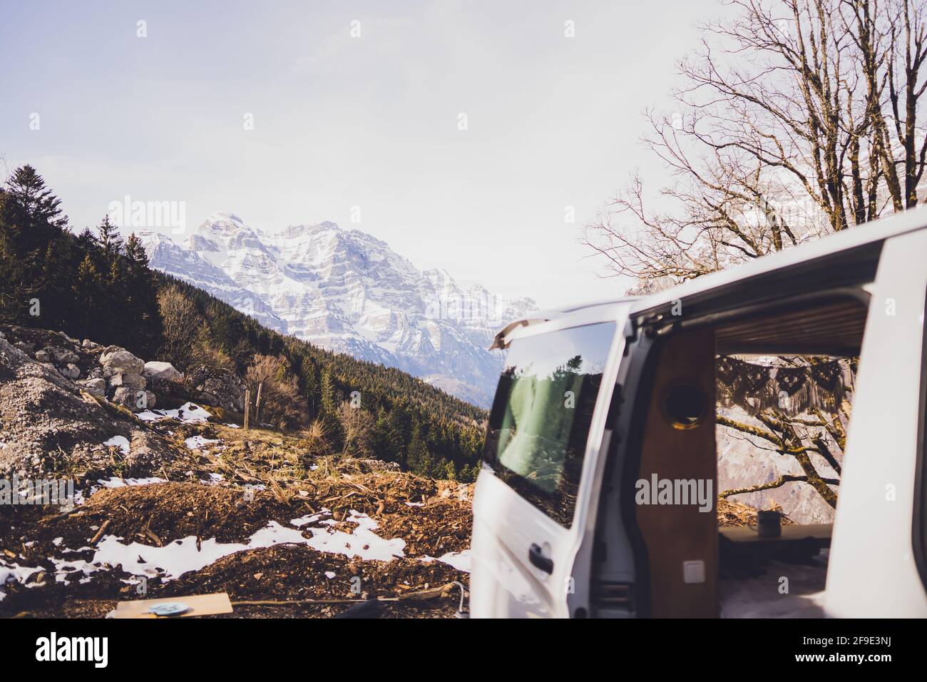 Vanlife - live in a beautiful bus in the nature surrounded by swiss ...