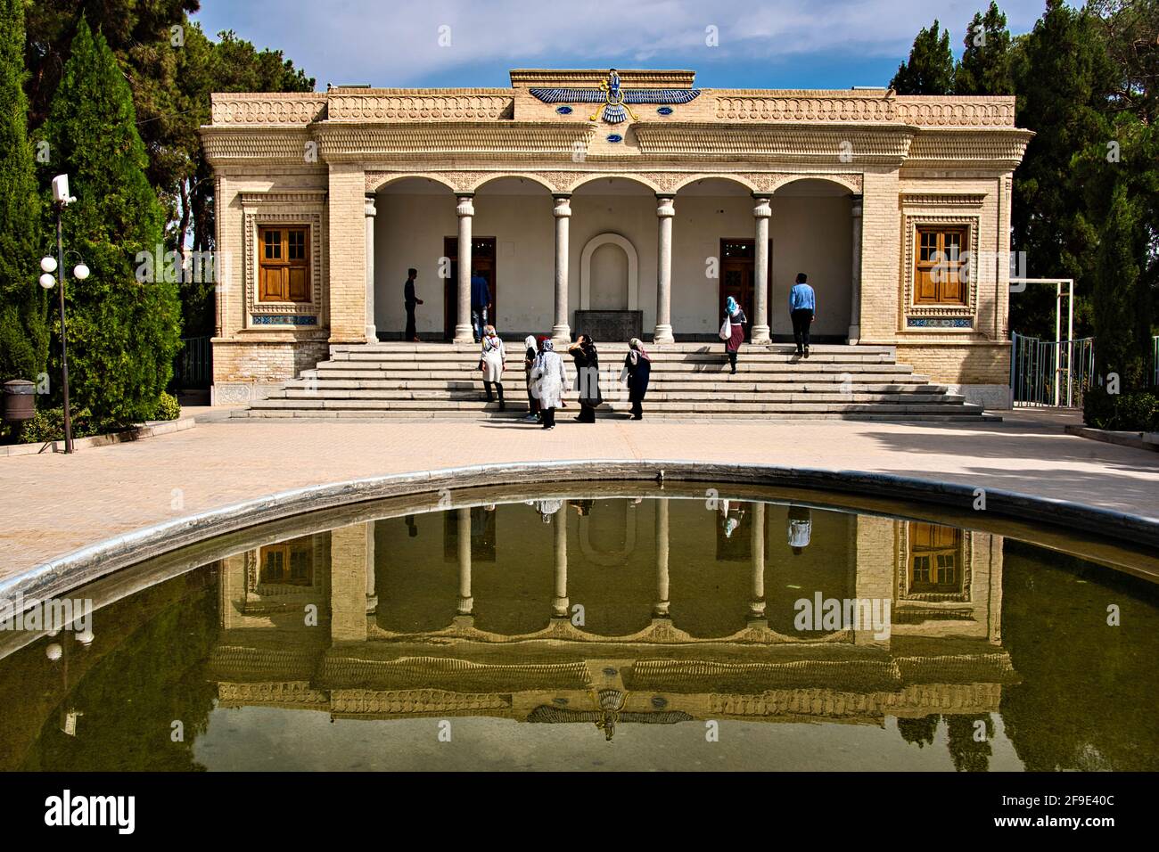 Ateshkadeh, Zoroastrian Fire Temple, Yazd Atash Behram, Yazd, Iran ...