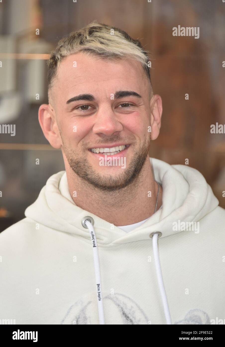 Frechen, Germany. 16th Apr, 2021. Reality star Serkan Yavuz is coming ...