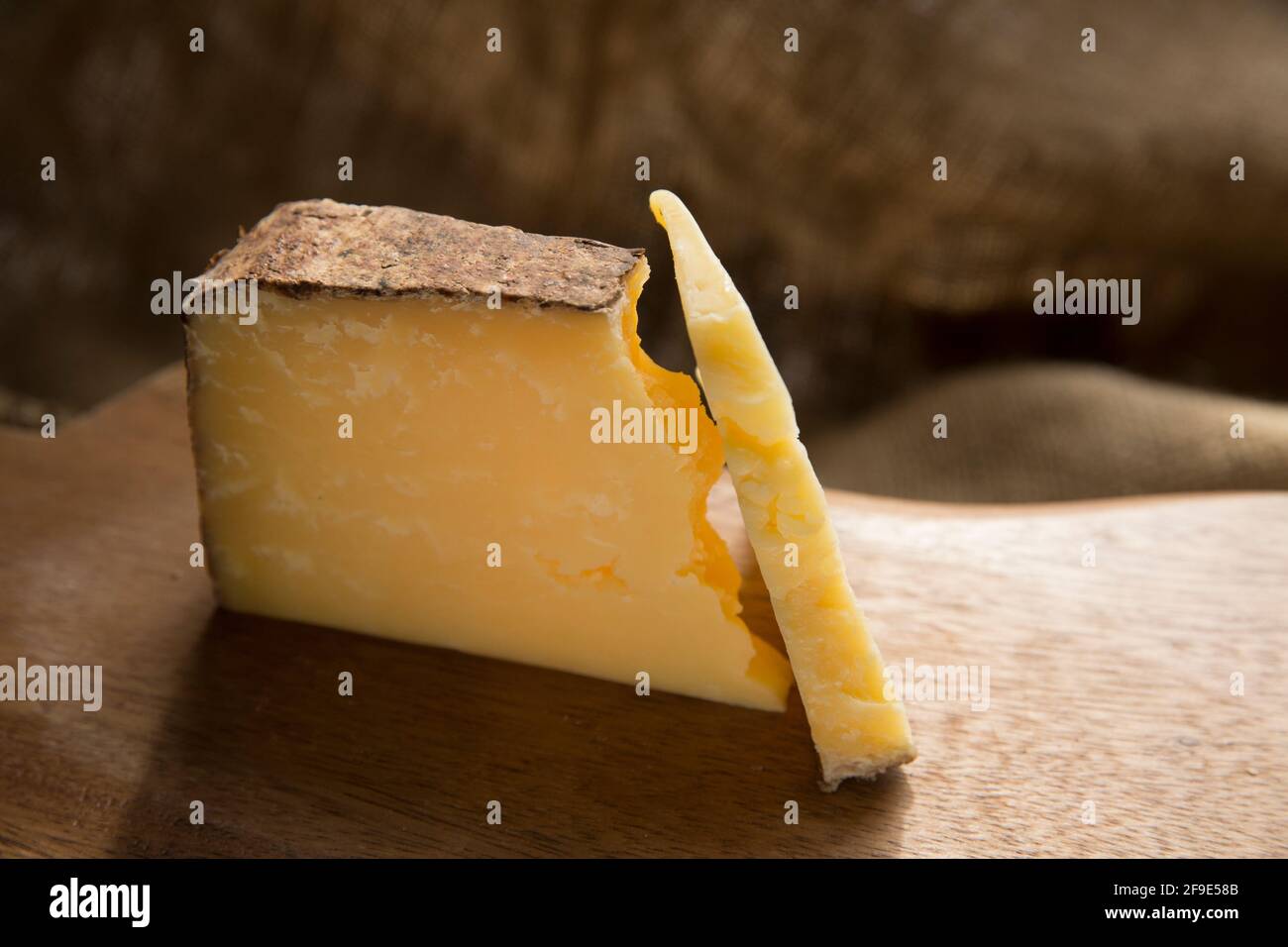 An example of Lincolnshire Poacher cheese bought from a Waitrose ...