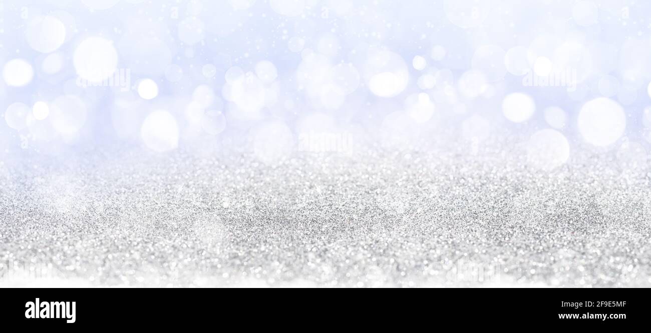 Blue And White Sparkle Background
