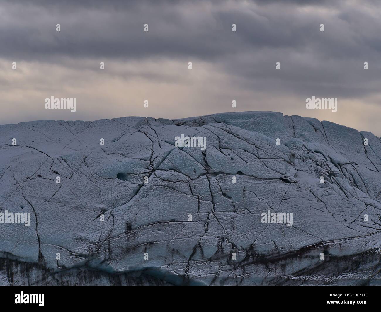 Pattern of ice fissures hi-res stock photography and images - Alamy