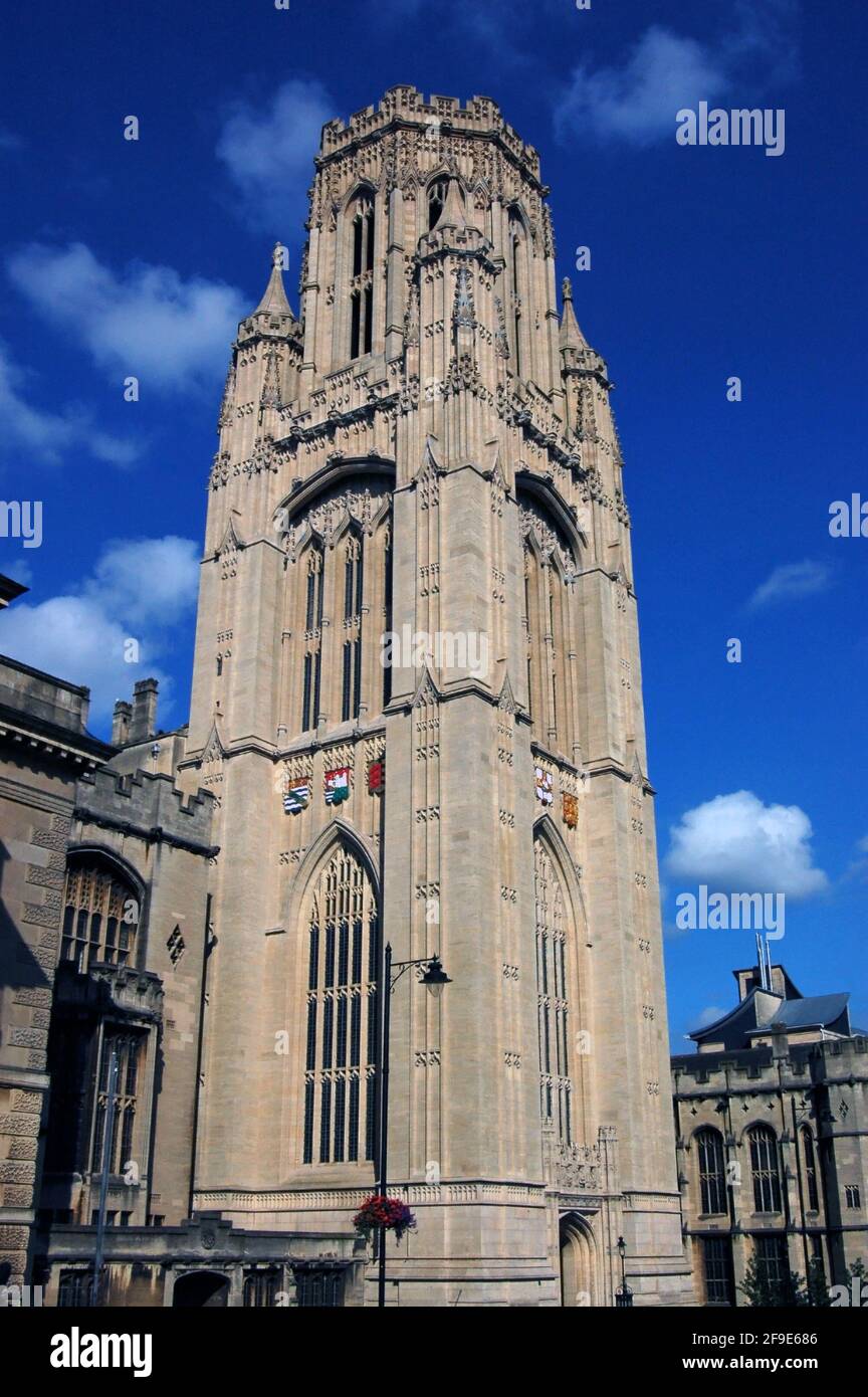 The ornate hexagonal tower at the entrance to Bristol's historic ...