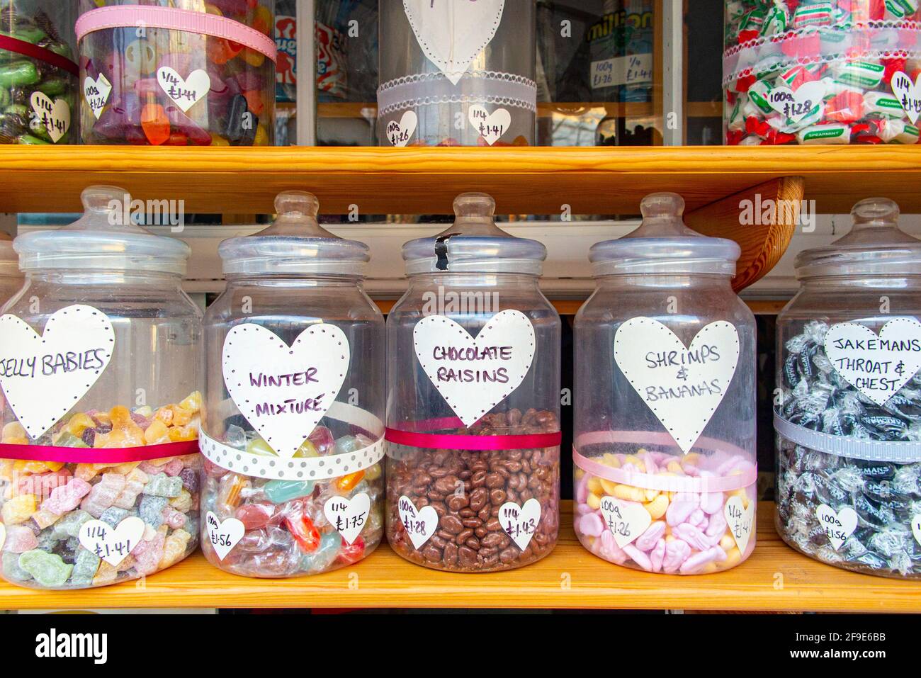 A Traditional Sweet Shop Selling Sweets High Resolution Stock ...