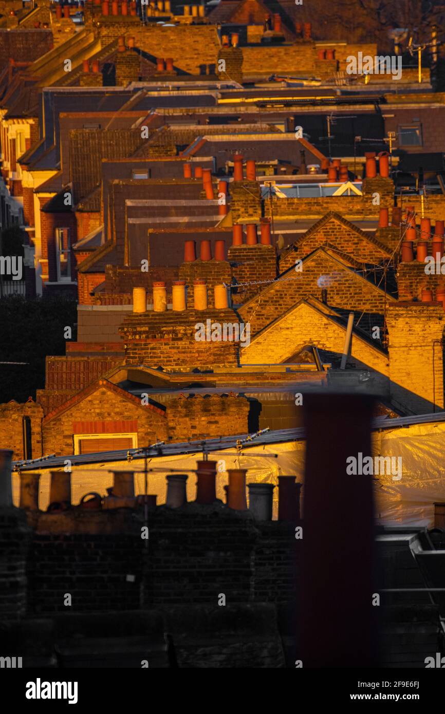 Victorian rooftops hi-res stock photography and images - Alamy