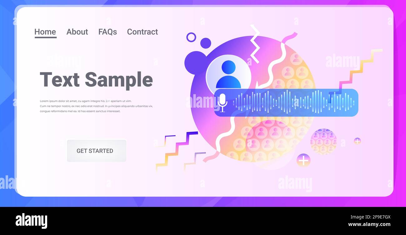 communicating in instant messengers by voice messages audio chat ...