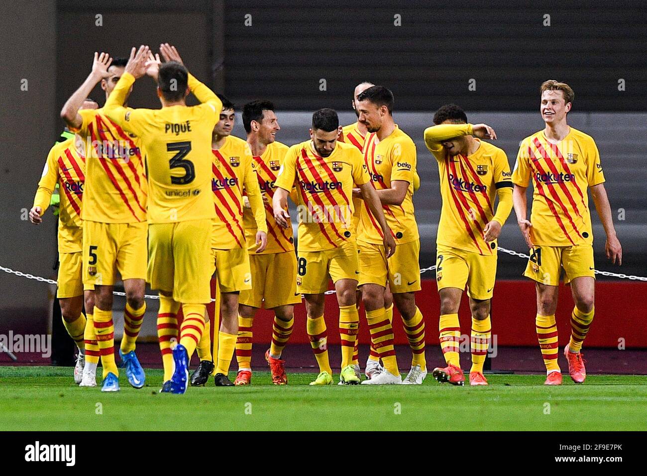 Lionel messi barcelona goal 2021 hi-res stock photography and images ...