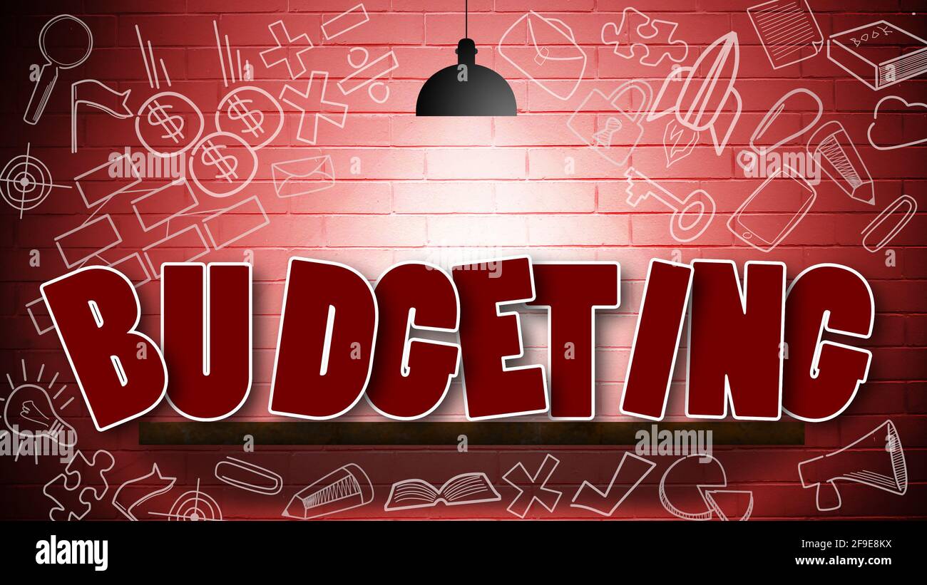 Budgeting icons hi-res stock photography and images - Alamy