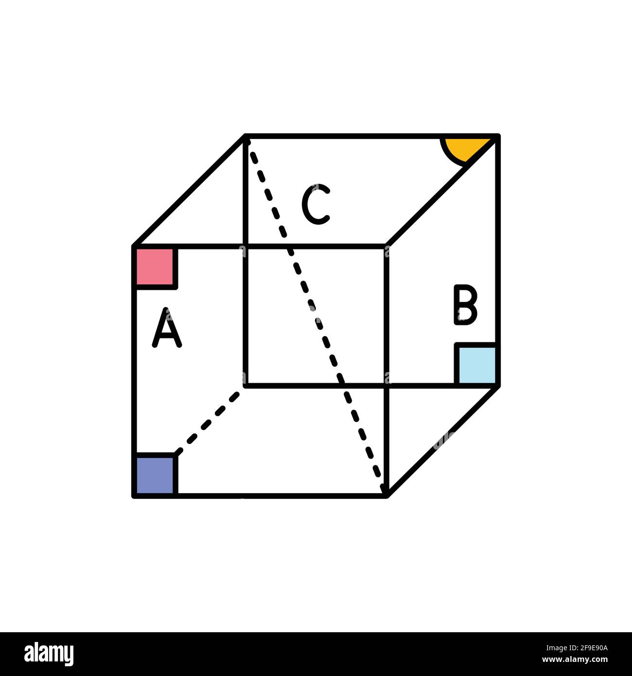 Geometry olor line icon. Pictogram for web page, mobile app, promo. UI ...