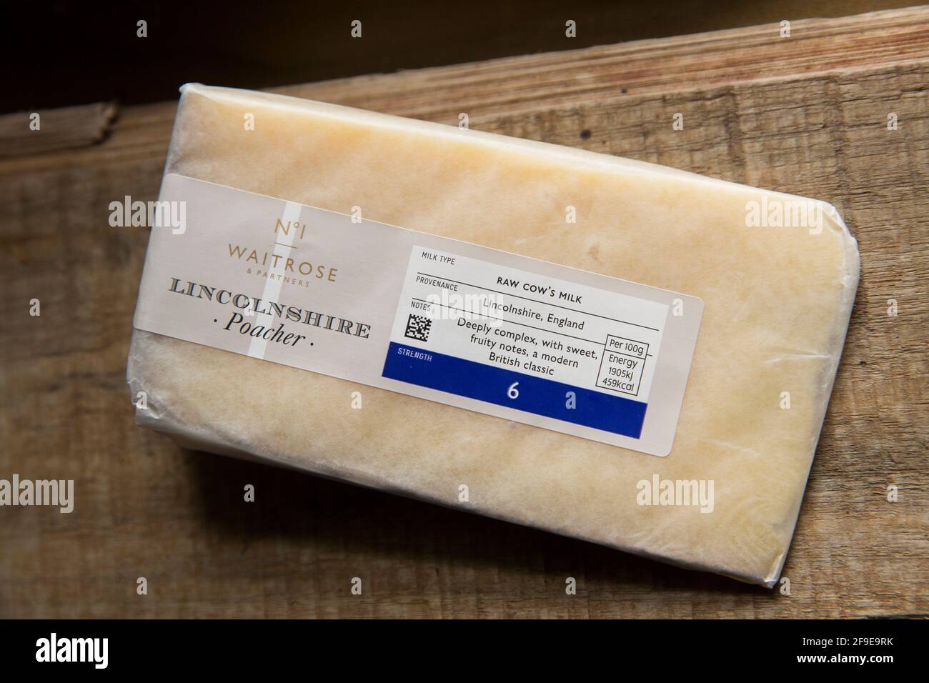 An example of Lincolnshire Poacher cheese bought from a Waitrose ...
