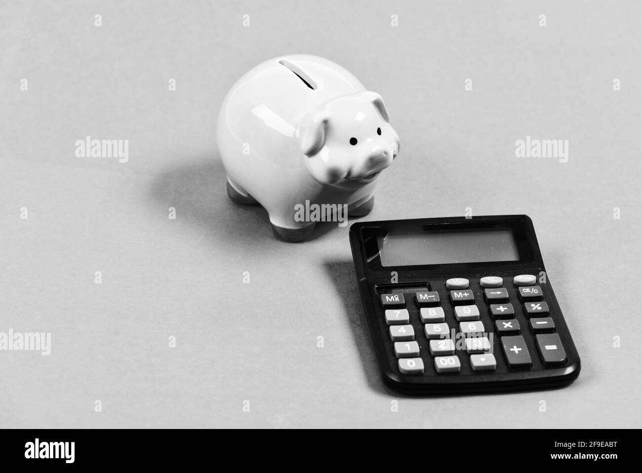 Taxes and fees concept. Tax savings. Piggy bank money savings ...