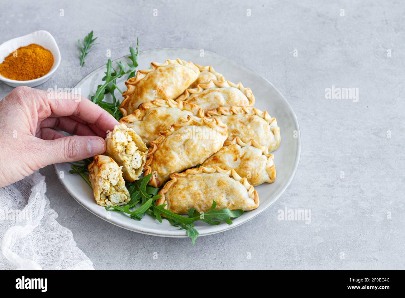 Person cooking chicken curry hi-res stock photography and images - Alamy
