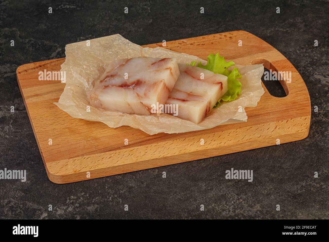 Raw dietary pollock fish fillet for cooking Stock Photo - Alamy