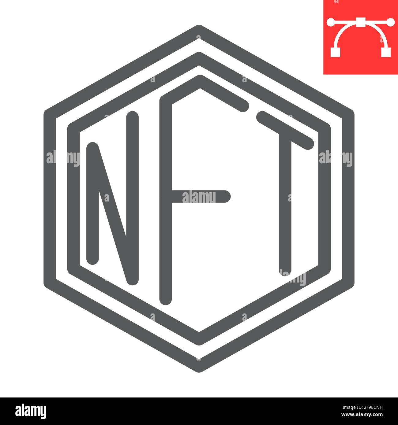 Nft icon logo Stock Vector Images - Alamy