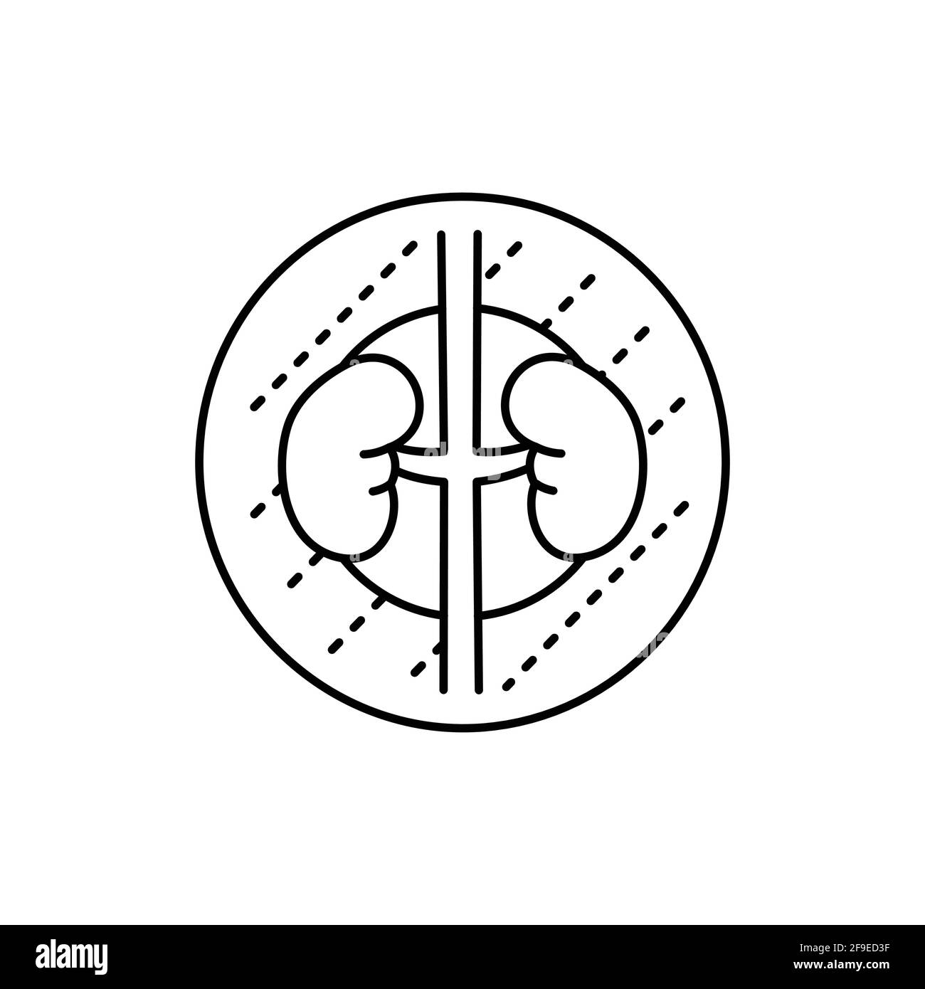 Nephrology color line icon. Pictogram for web page, mobile app Stock ...