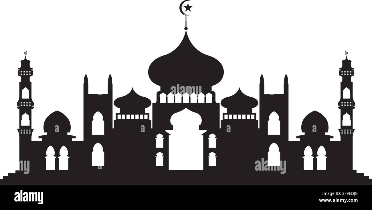 Mosque icon vector Illustration design template Stock Vector Image ...