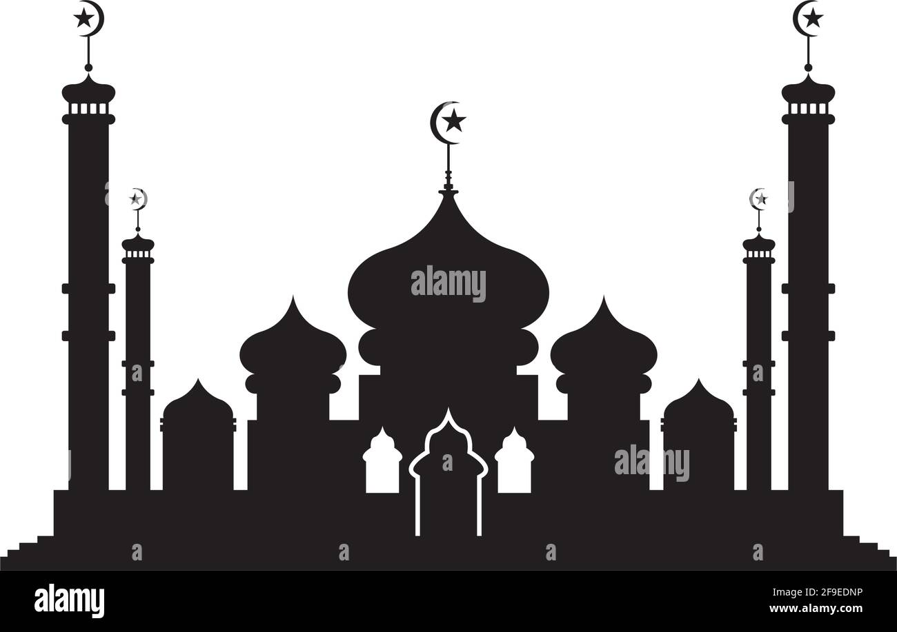 Mosque icon vector Illustration design template Stock Vector Image ...