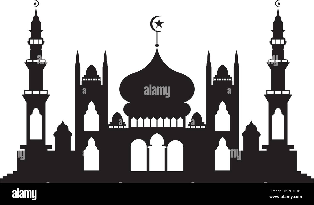 Mosque icon vector Illustration design template Stock Vector Image ...