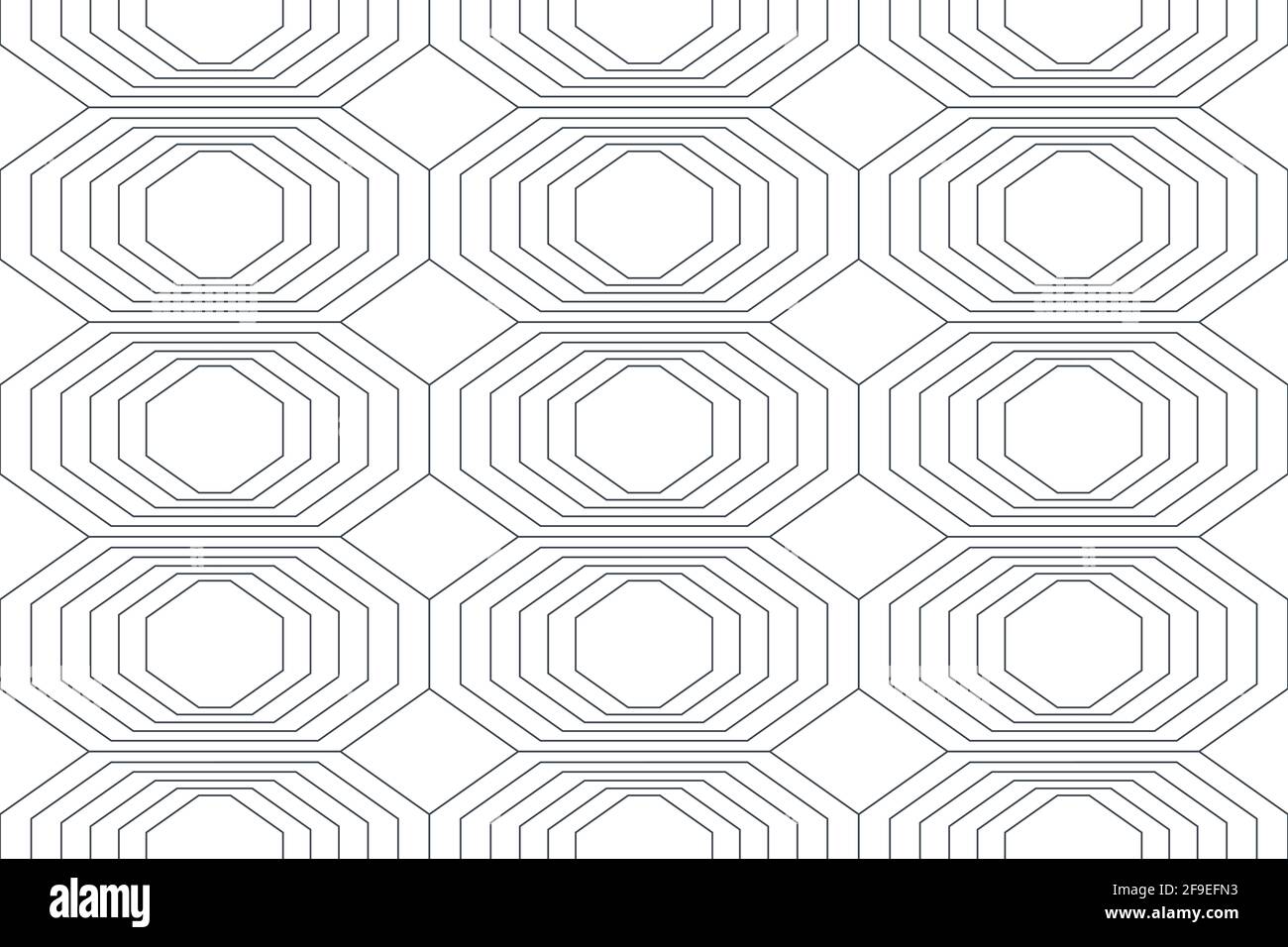 Seamless abstract background pattern made with repeated octagon shapes ...