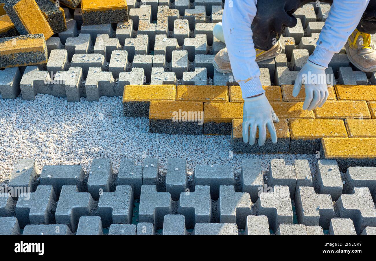Interlocking Pavement Tiles