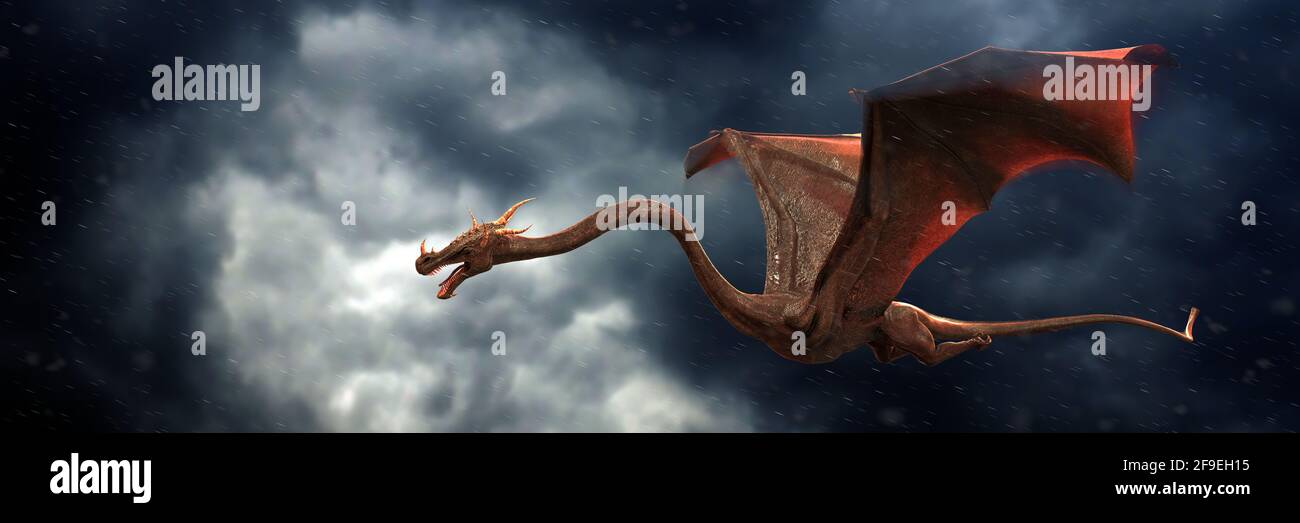 Dragon In Flight