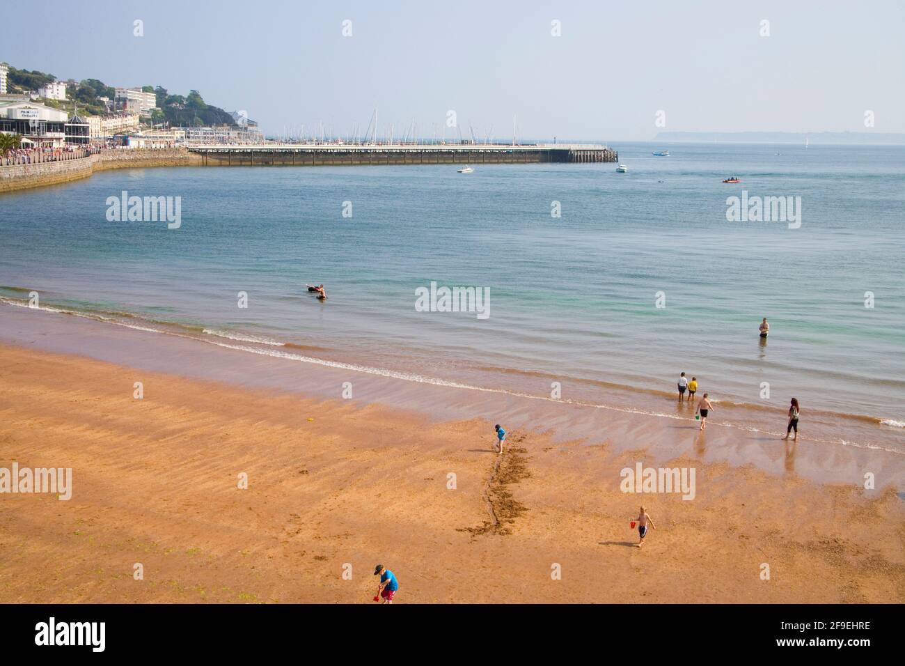 Torquay Beach Devon High Resolution Stock Photography and Images - Alamy