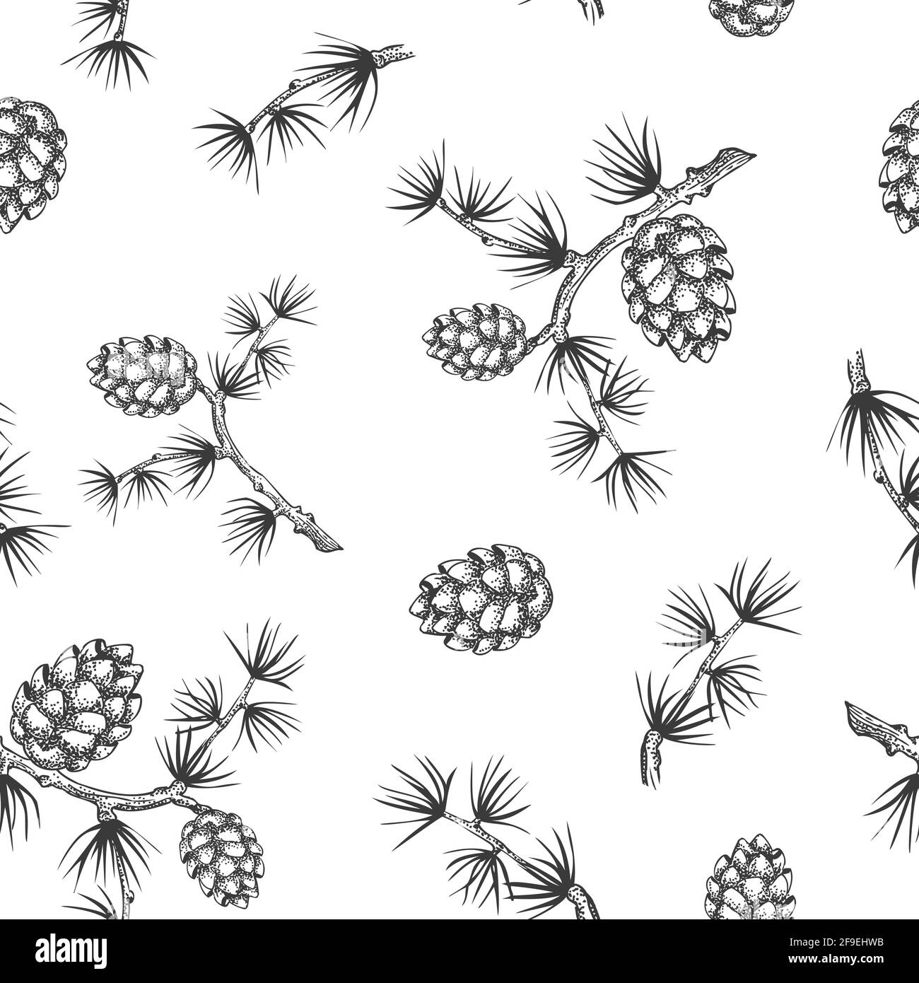 How To Draw A Pine Tree Branch