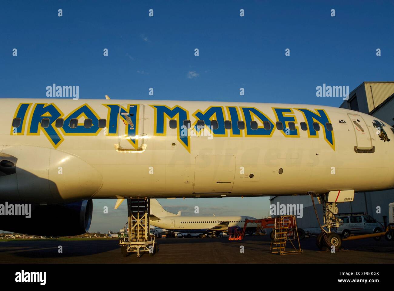 Iron Maiden Plane Destroyed