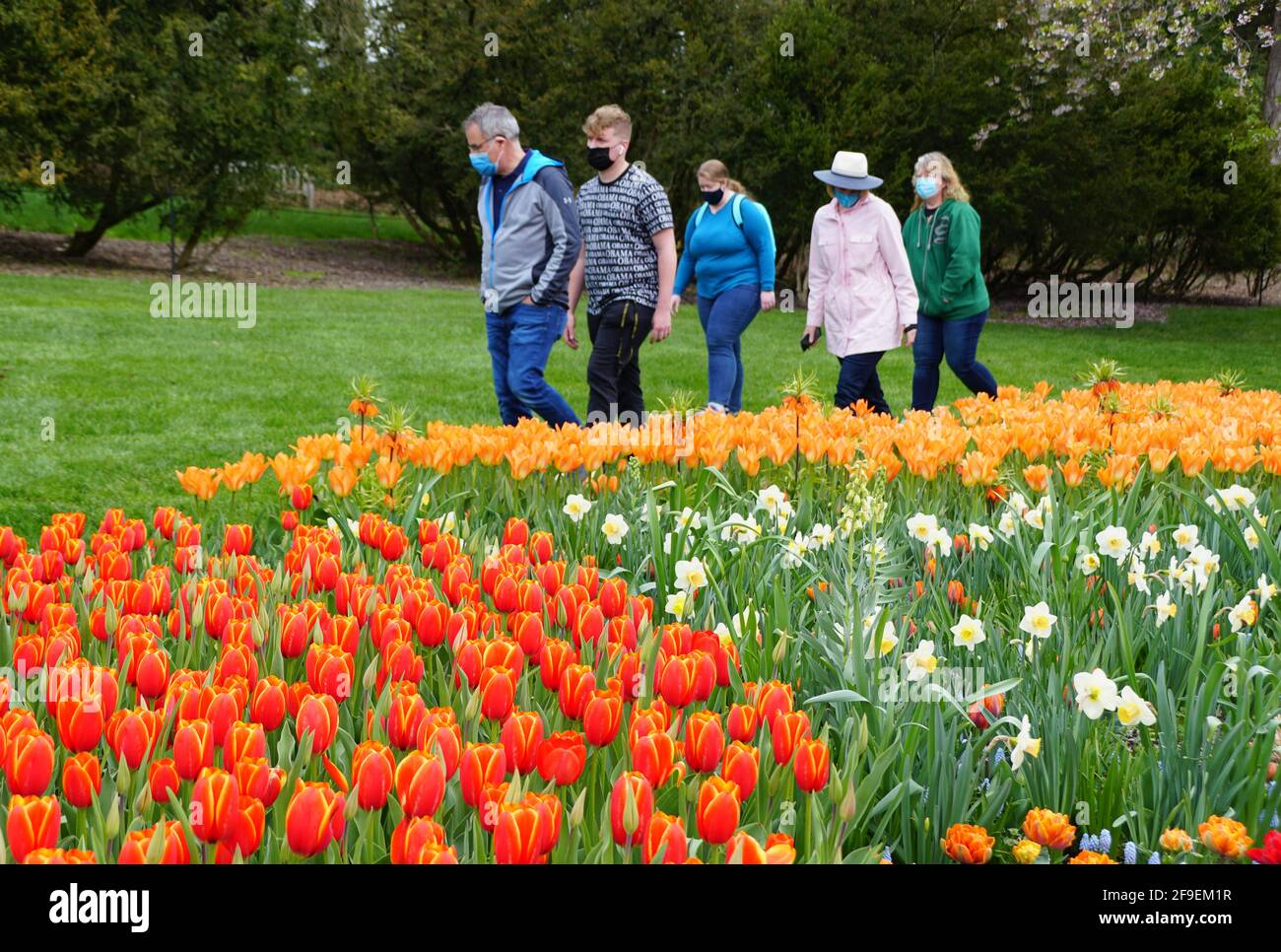 Walking around the garden hi-res stock photography and images - Alamy