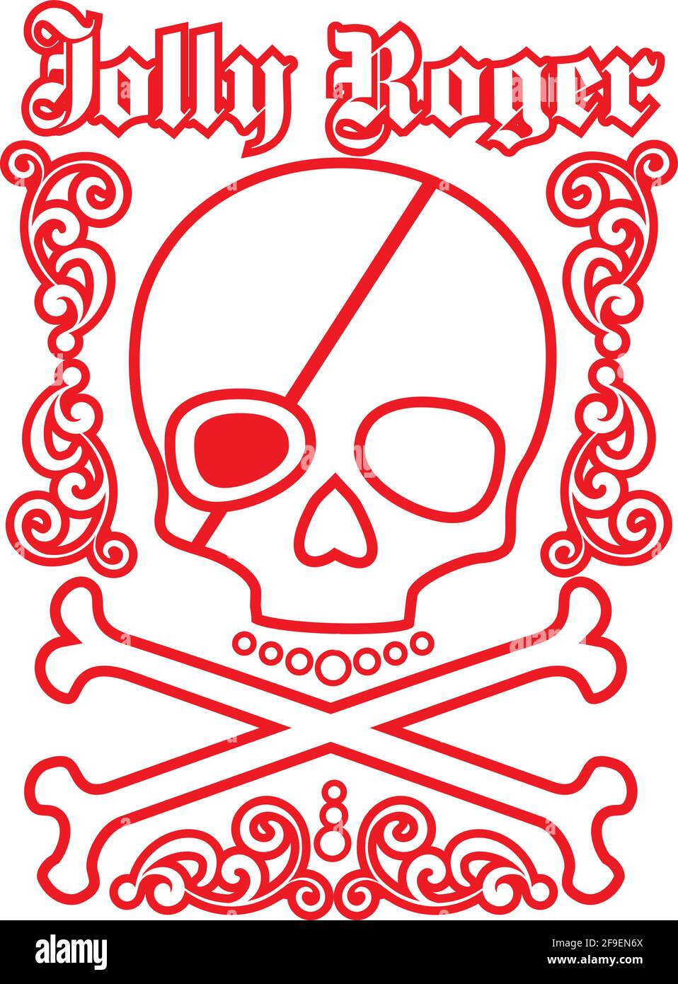 Pirate coat of arms hi-res stock photography and images - Alamy