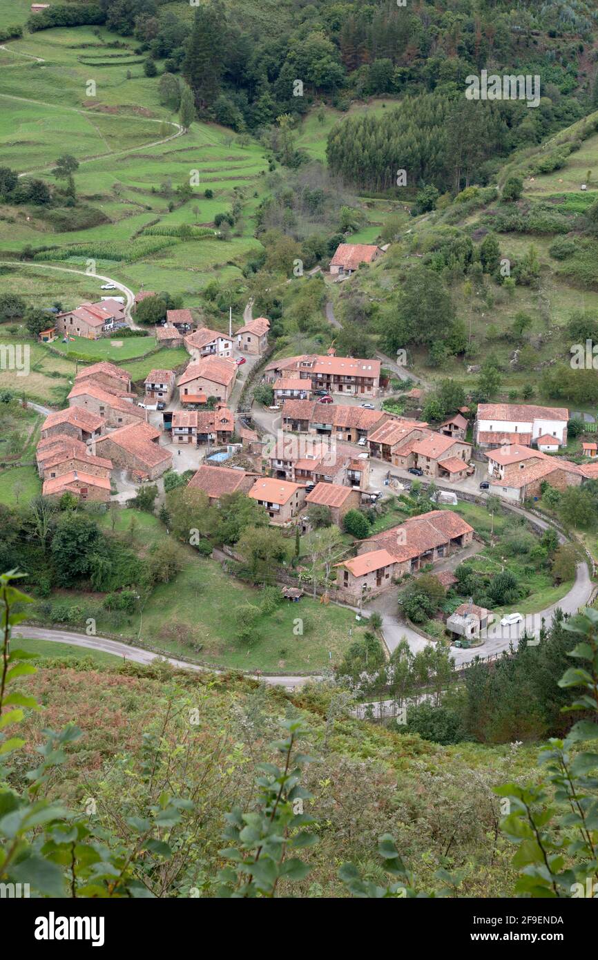San Pedro Village near Carmona, Cantabria; Spain Stock Photo - Alamy