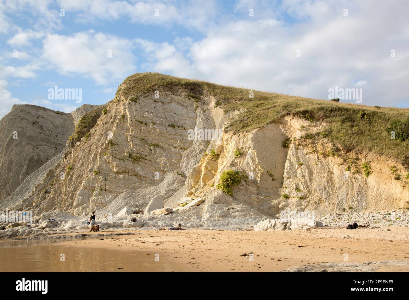 Portio Beach in Santander, Cantabria, Spain Stock Photo - Alamy