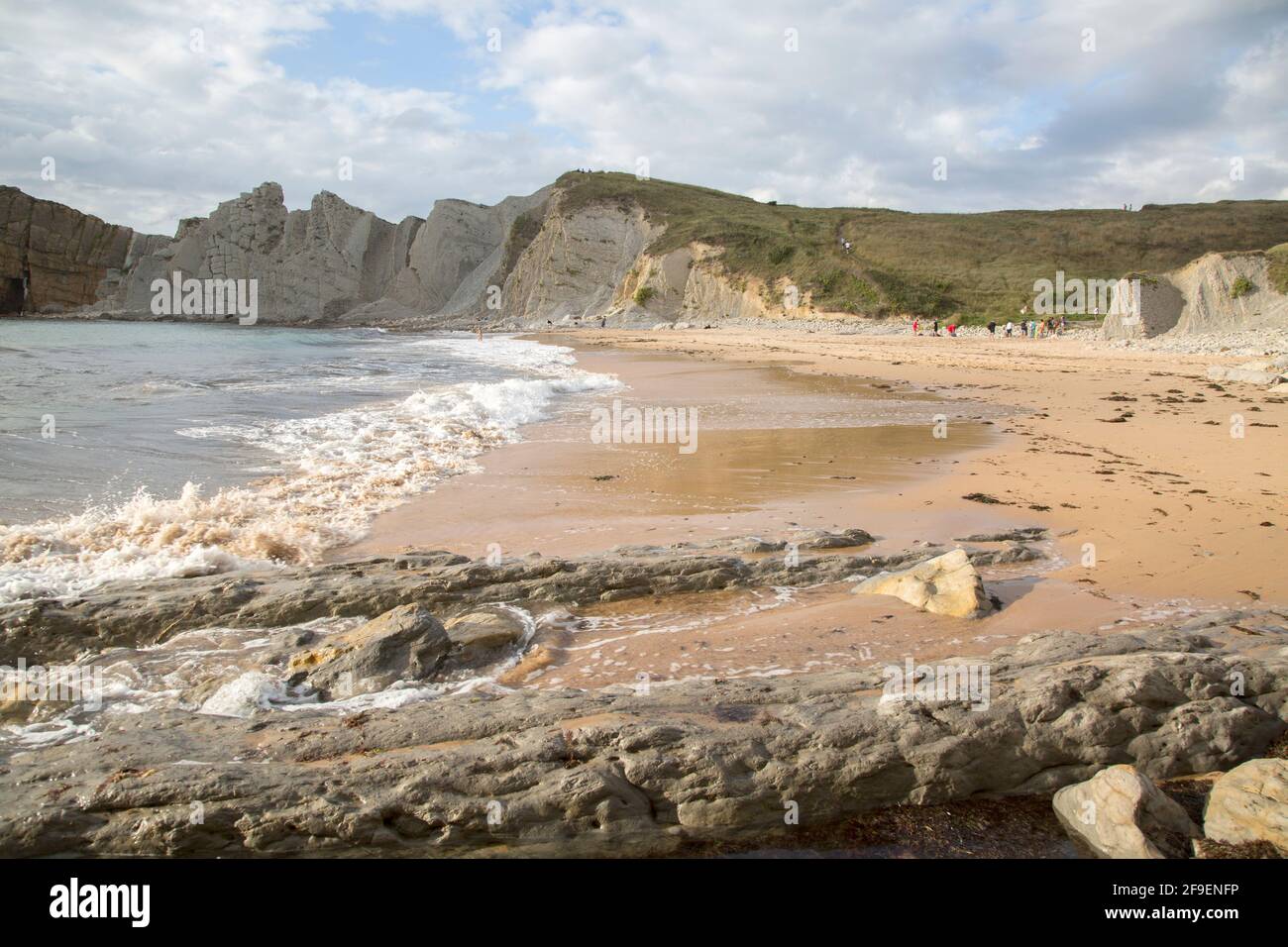 Portio Beach in Santander, Cantabria, Spain Stock Photo - Alamy