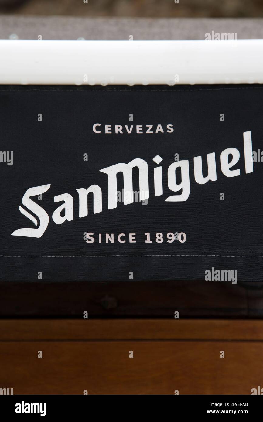 San miguel logo hi-res stock photography and images - Alamy