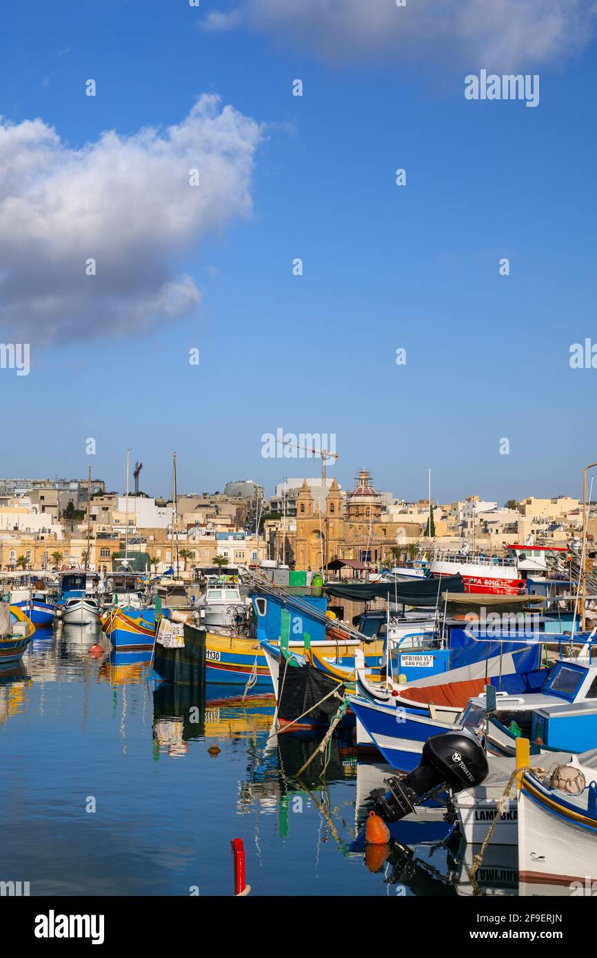Traditional maltese fishing village hi-res stock photography and images ...