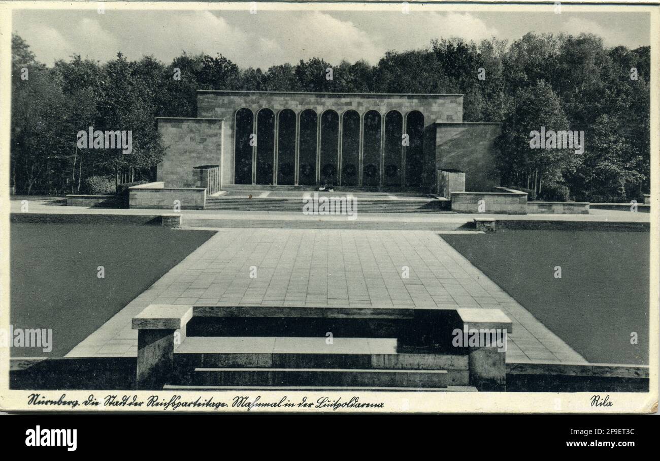 Nuremberg Rally in Nuremberg, Germany - Zeppelin Field at the Nazi ...