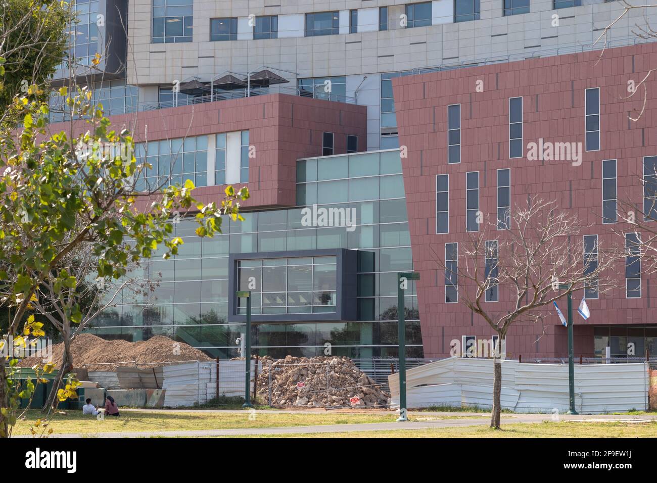 05-04-2021. The building of the Assuta Private Hospital in Tel Aviv ...