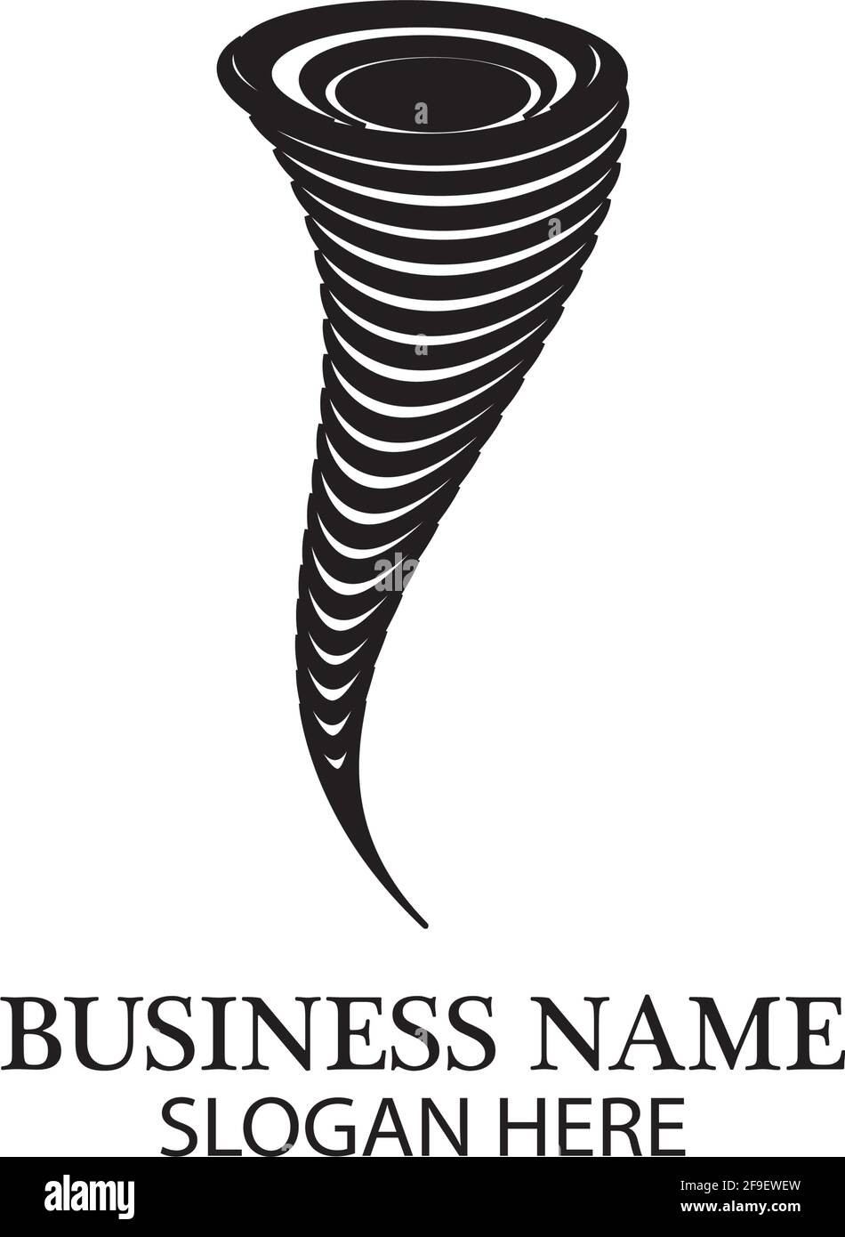 Tornado logo symbol vector illustration design Stock Vector Image & Art ...