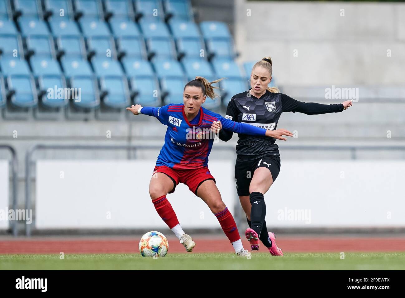 April 18, 2021, Basel, St. Jakob sports facilities, AXA Women's Super ...