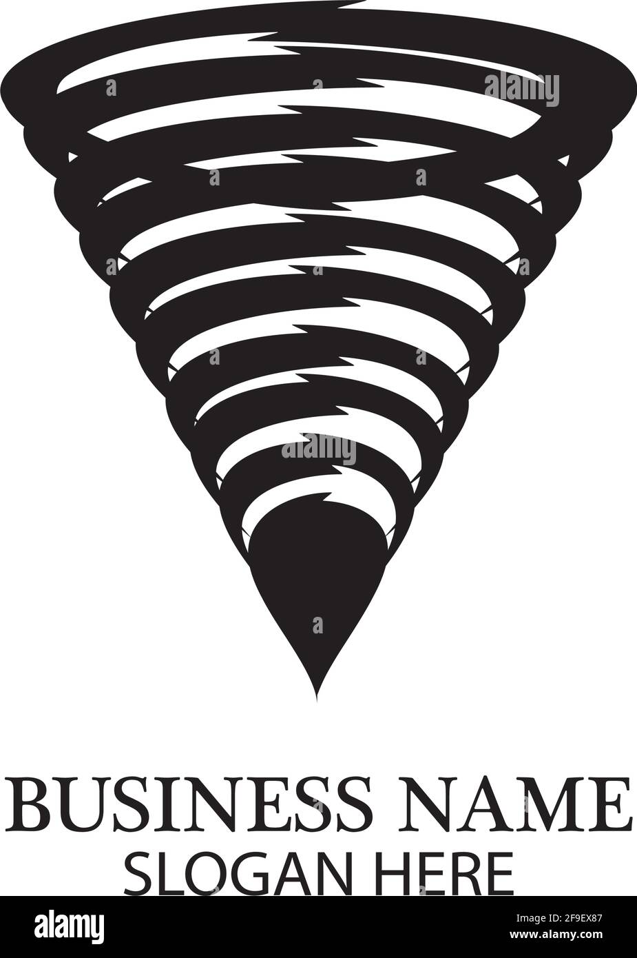 Tornado logo symbol vector illustration design Stock Vector Image & Art ...