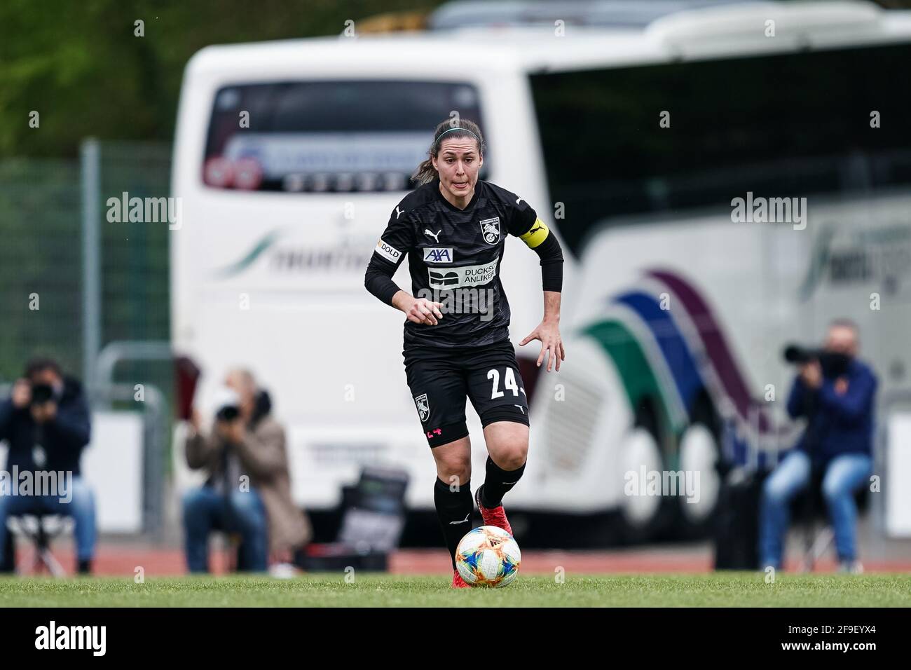 April 18, 2021, Basel, St. Jakob sports facilities, AXA Women's Super ...