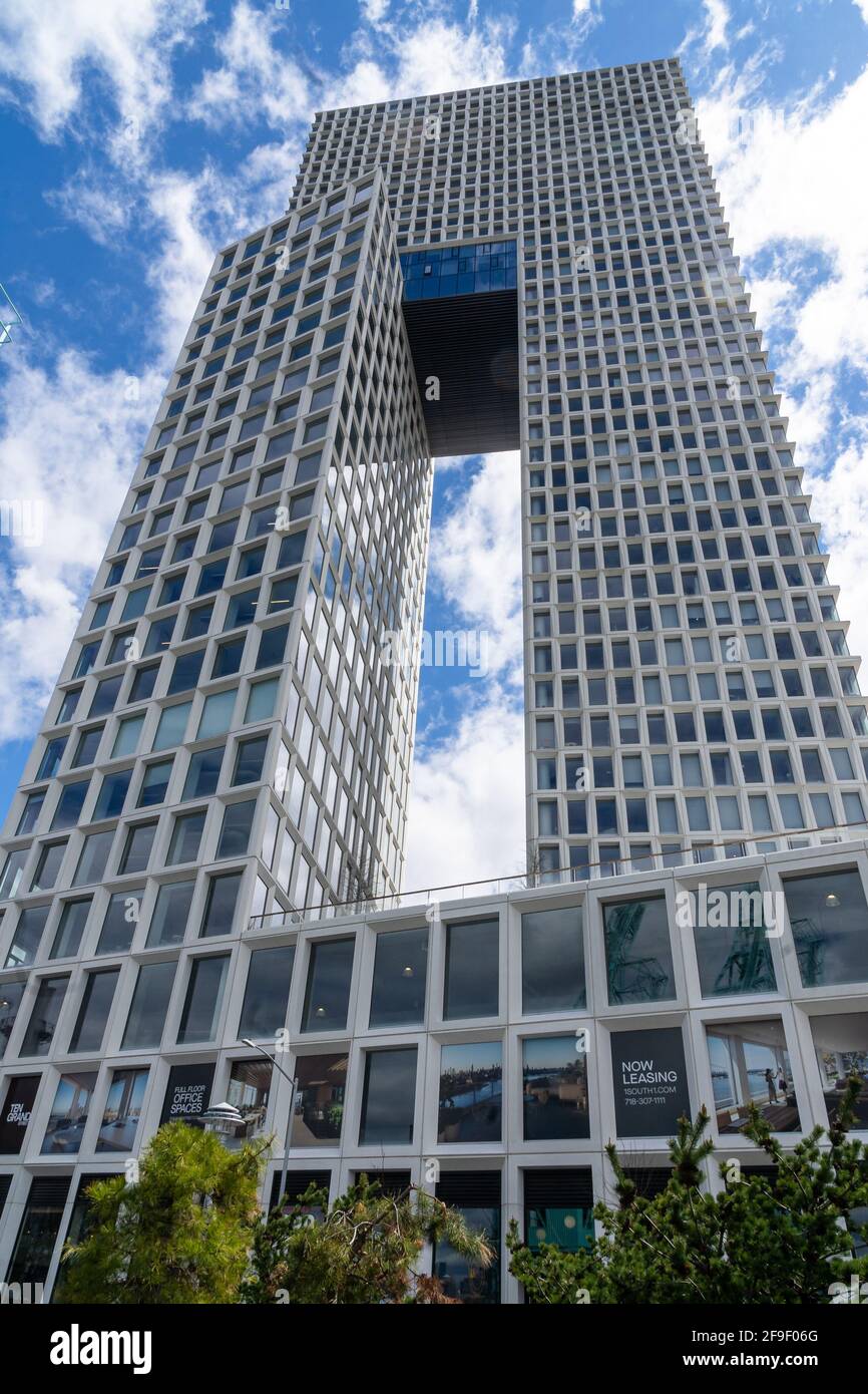 Brooklyn, NY - USA - April 17, 2021: One South First, 260 Kent Avenue ...