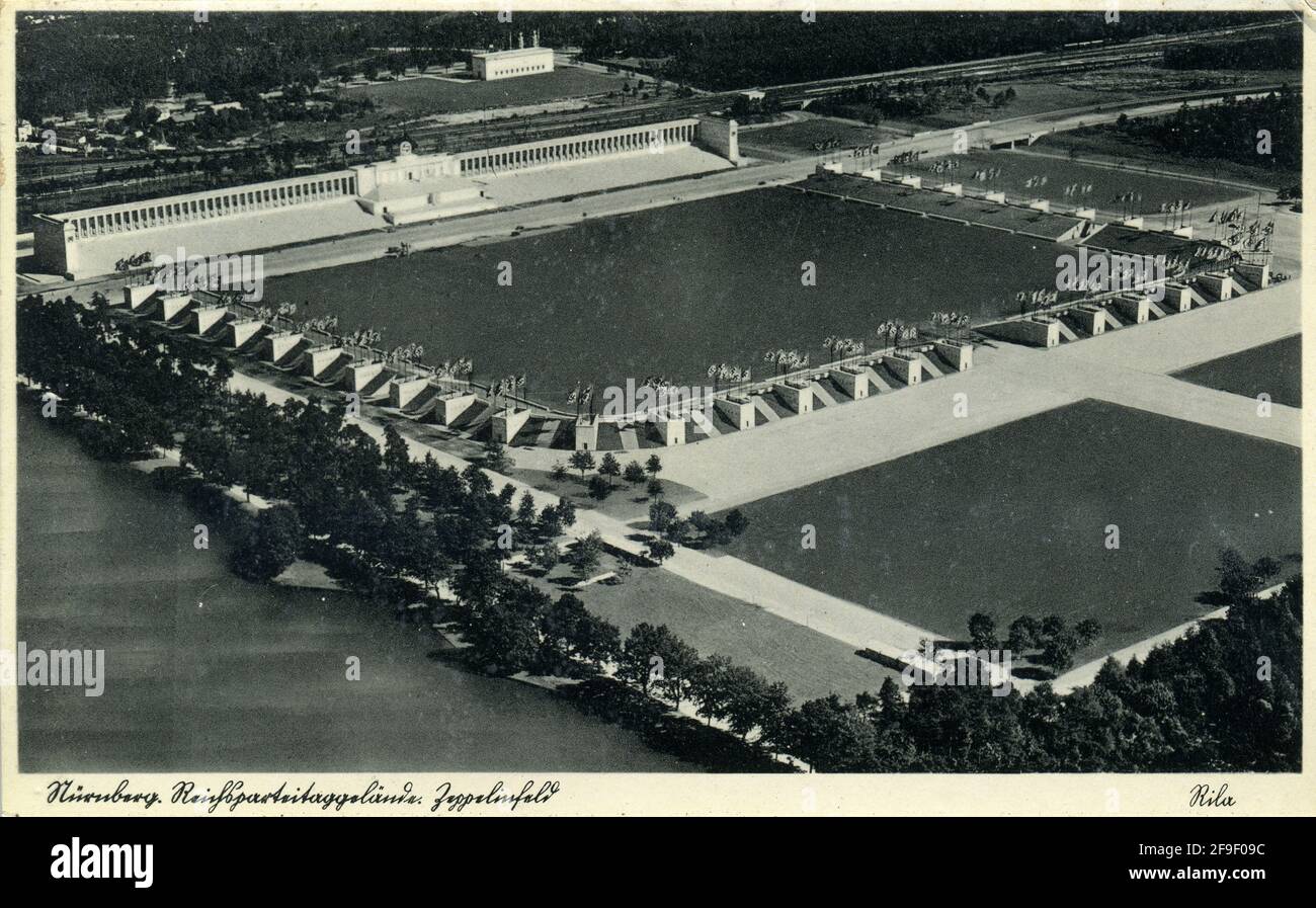 Nuremberg Rally in Nuremberg, Germany - Zeppelin Field at the Nazi ...