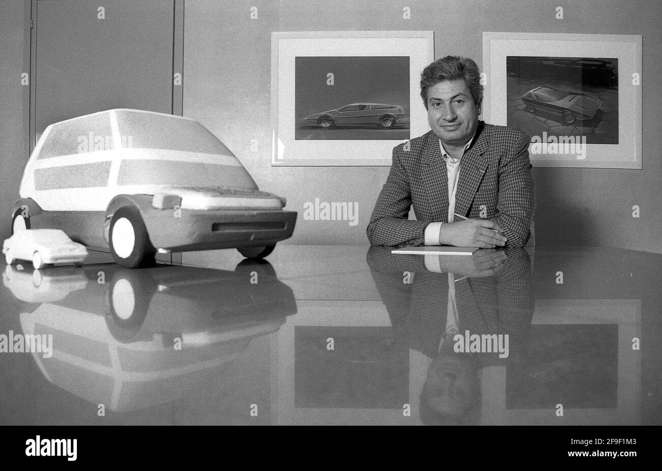 Italian Automobile designer Giorgetto Giugiaro head of Italdesign ...