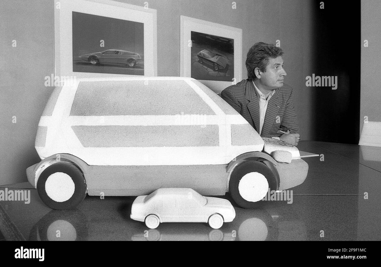 Italian Automobile designer Giorgetto Giugiaro head of Italdesign ...